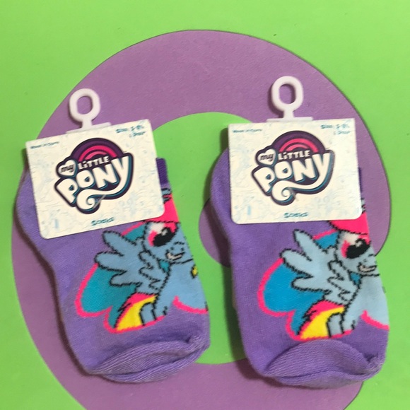 Accessories | Disney Princess My Little Pony Sock Lot Ankle | Poshmark
